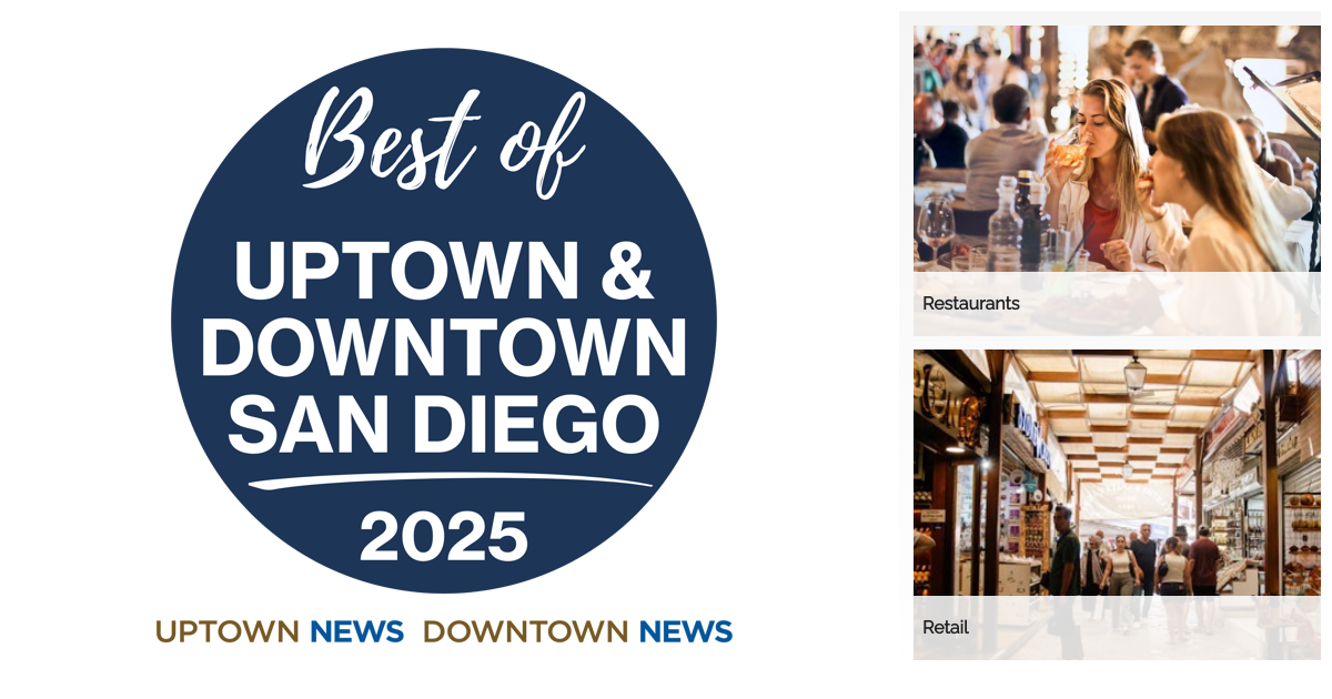Best of Uptown & Downtown San Diego 2025 - Best of Uptown & Downtown ...
